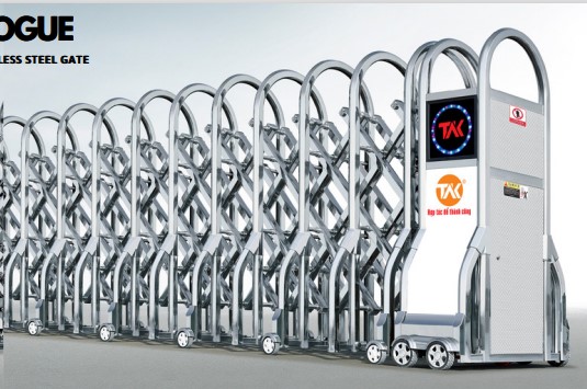 Cổng xếp inox TAK-Y022